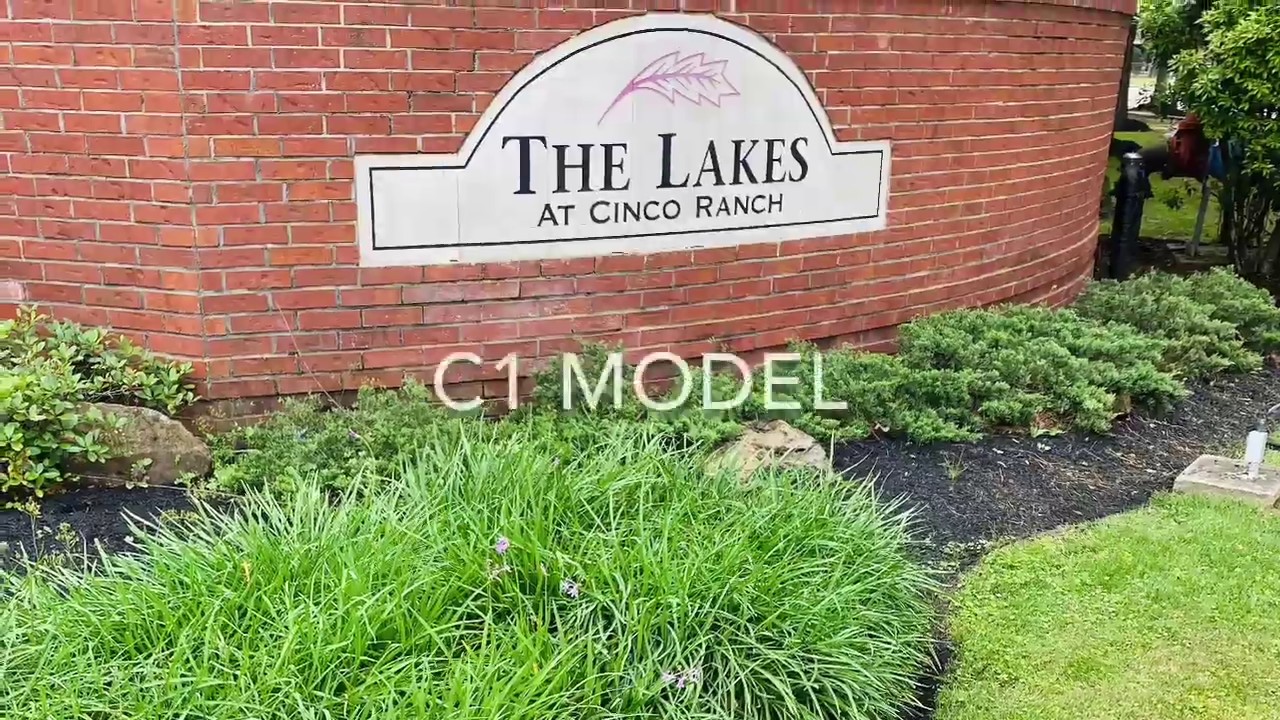 The Lakes at Cinco Ranch Apartments 3X2 Bedroom C1 Tour - YouTube