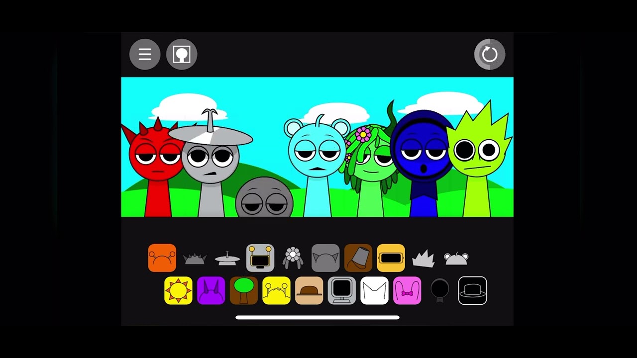 Sprunki bur EVERYONE SINGS!(AII Characters Together)#sprunki # ...