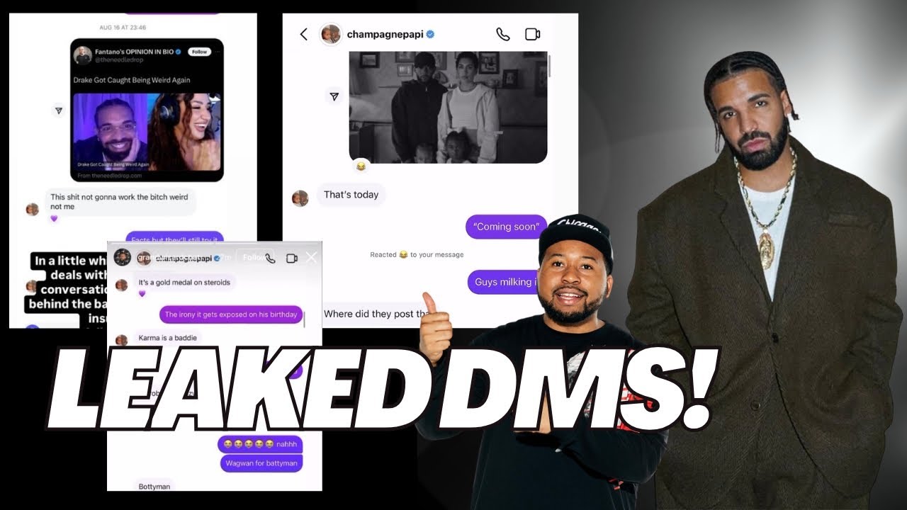 Drake & DJ Akademiks Affiliate DM's Leaked?! - YouTube