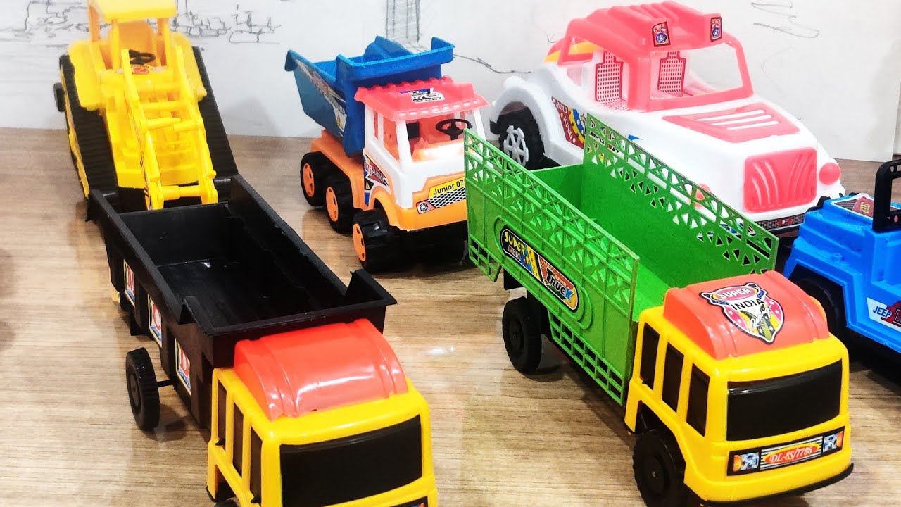 Truck | JCB | Aeroplane| Speed Cars - YouTube