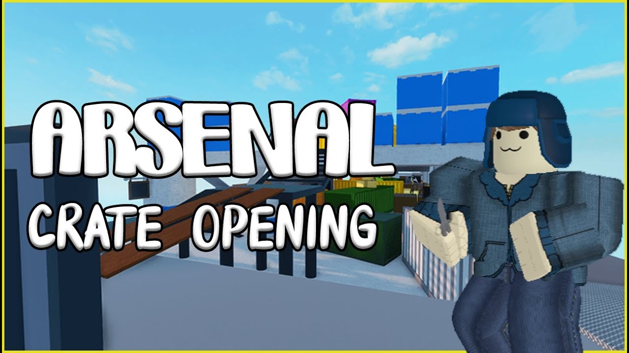 Opening EVERY Crate (Arsenal Roblox) - YouTube