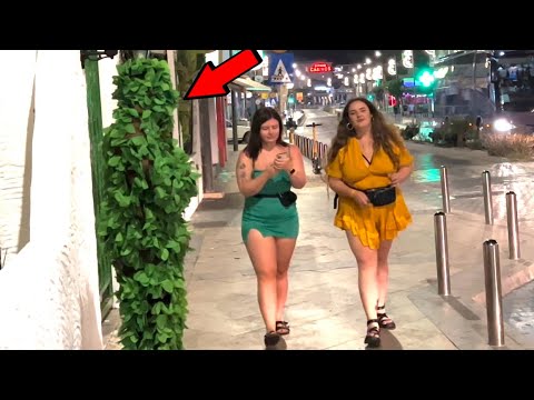 She didn't expect that at all. Bushman Prank - YouTube