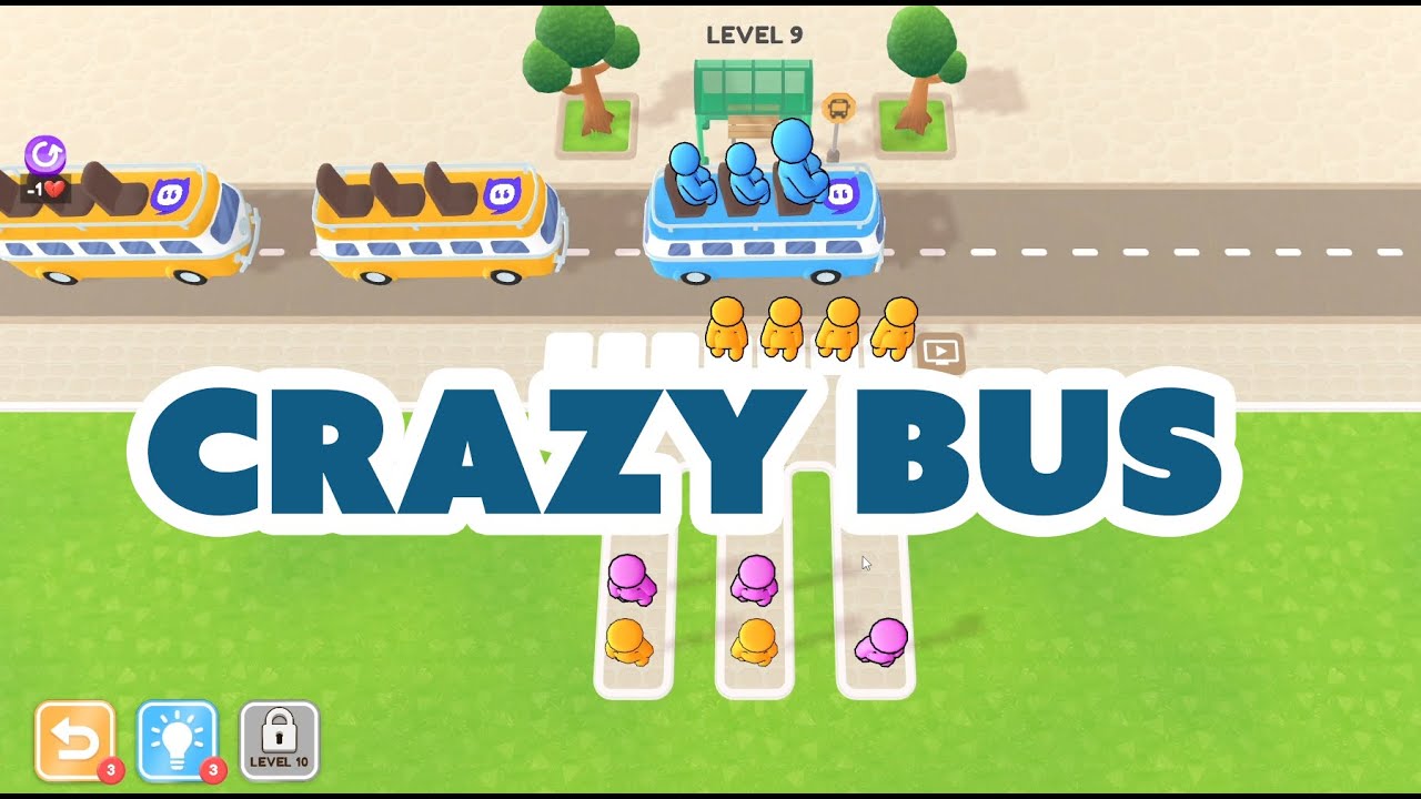 Watch me playing Crazy Bus for the first time - YouTube
