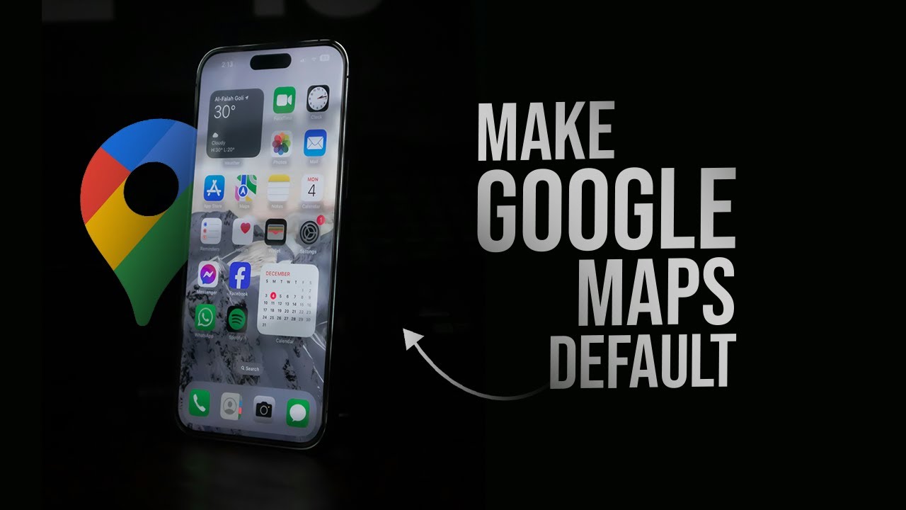 How Do I Make Google Maps My Default on iPhone (tutorial) - YouTube