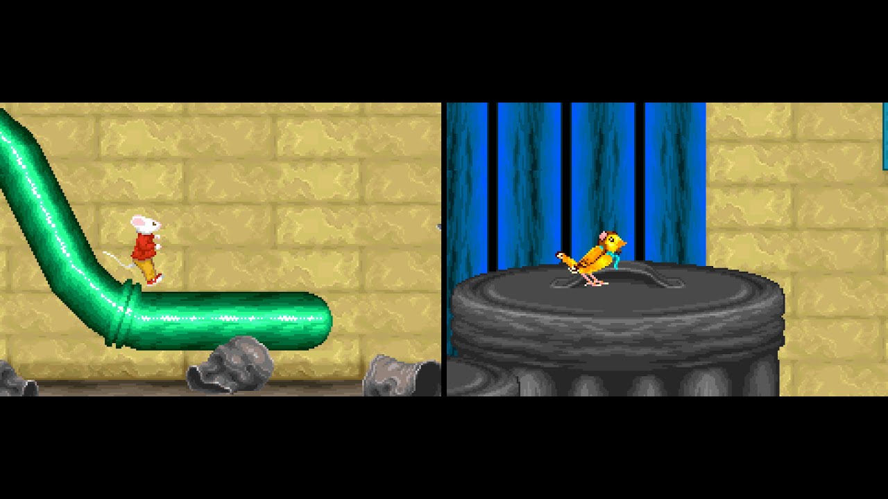 Stuart Little 2 GBA 2 player VS 60fps - YouTube