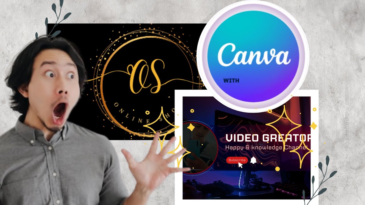 របៀបប្រើប្រាស់កម្មវីធី Canva សម្រាប់ធ្វើការឌីសាញលើទូរស័ព្ទដៃ| How to ...