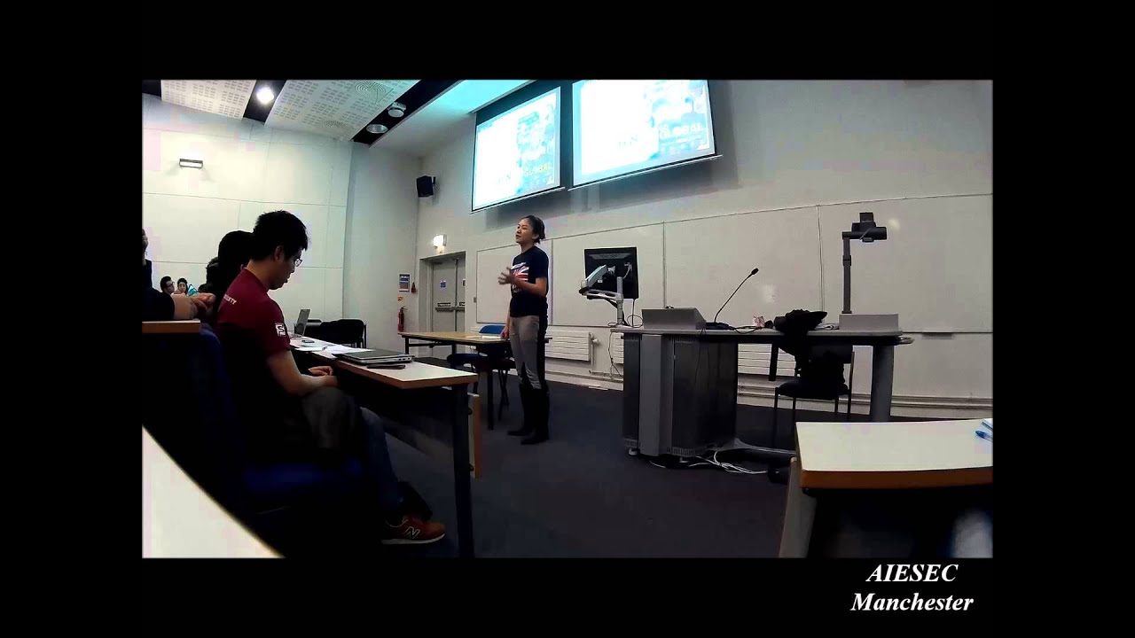 The Best Lecture Shout-out! (AIESEC Manchester) - YouTube