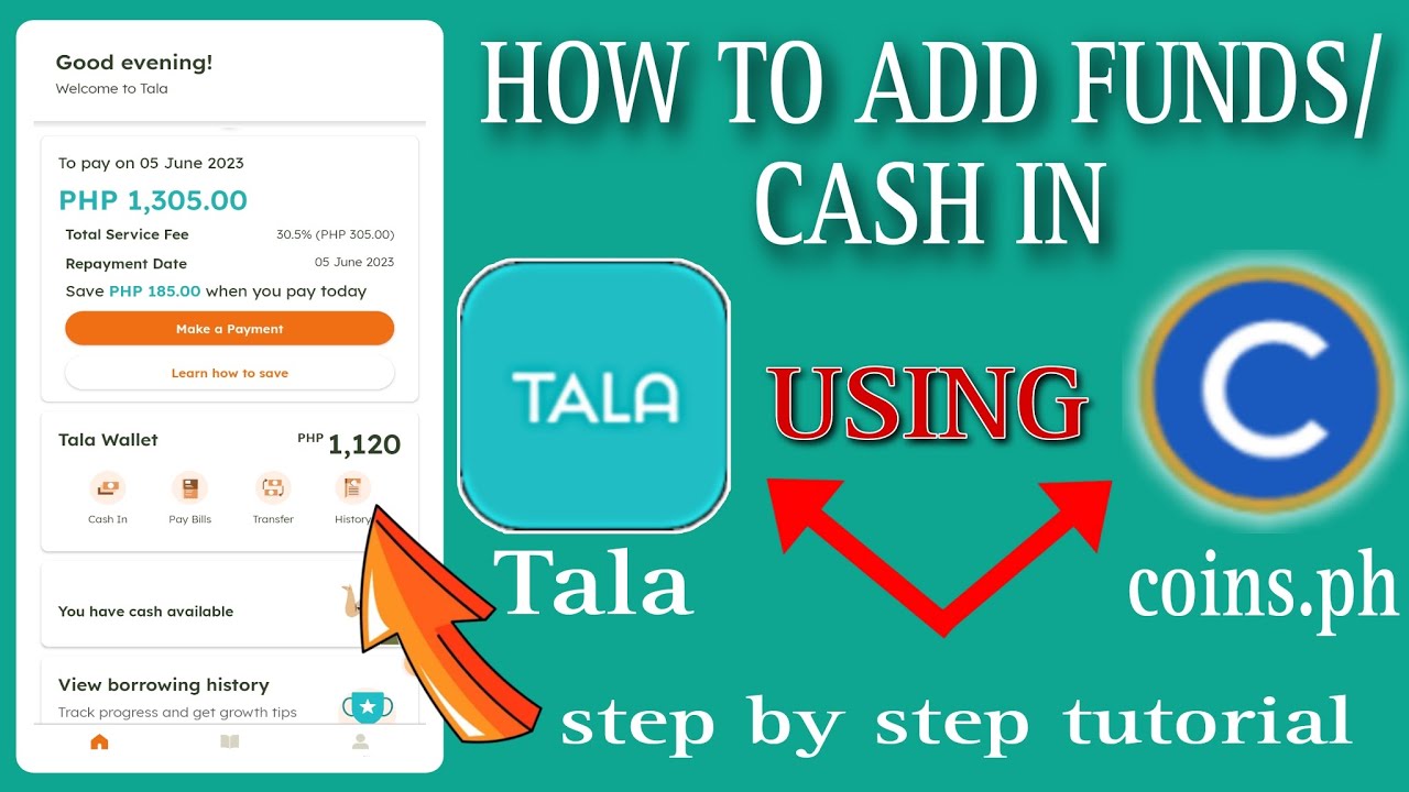 HOW TO ADD FUNDS OR CASH IN TALA USING COINS.PH | STEP BY STEP TUTORIAL | Lovelyn Enrique - YouTube
