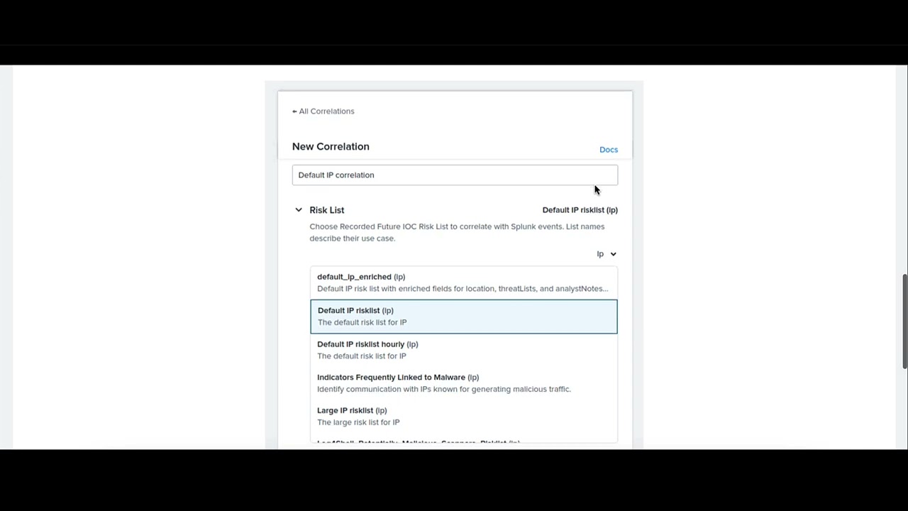 Recorded Future for Splunk App: Feature Setup Tab Documentation Walkthrough - YouTube