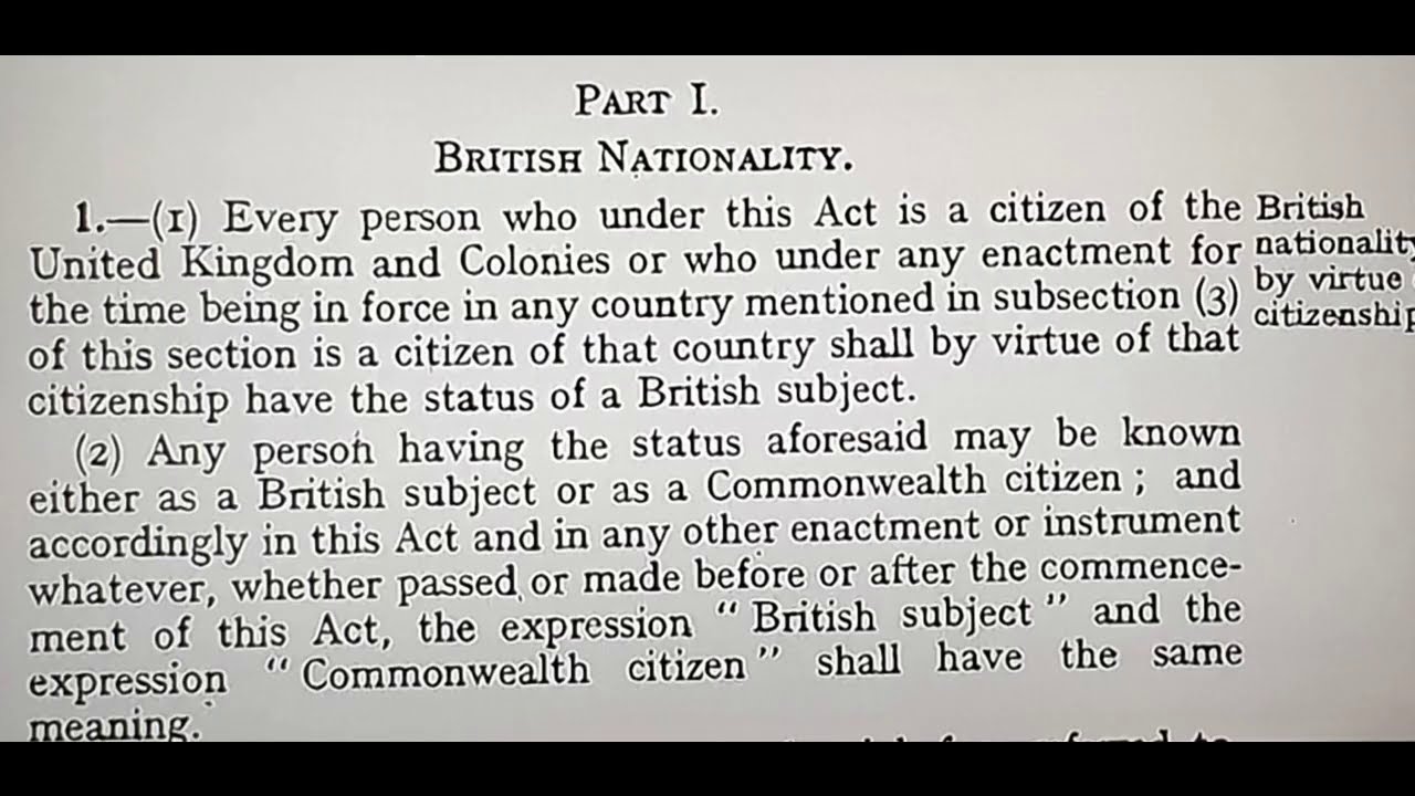 The Windrush scandal explained in simple terms. - YouTube
