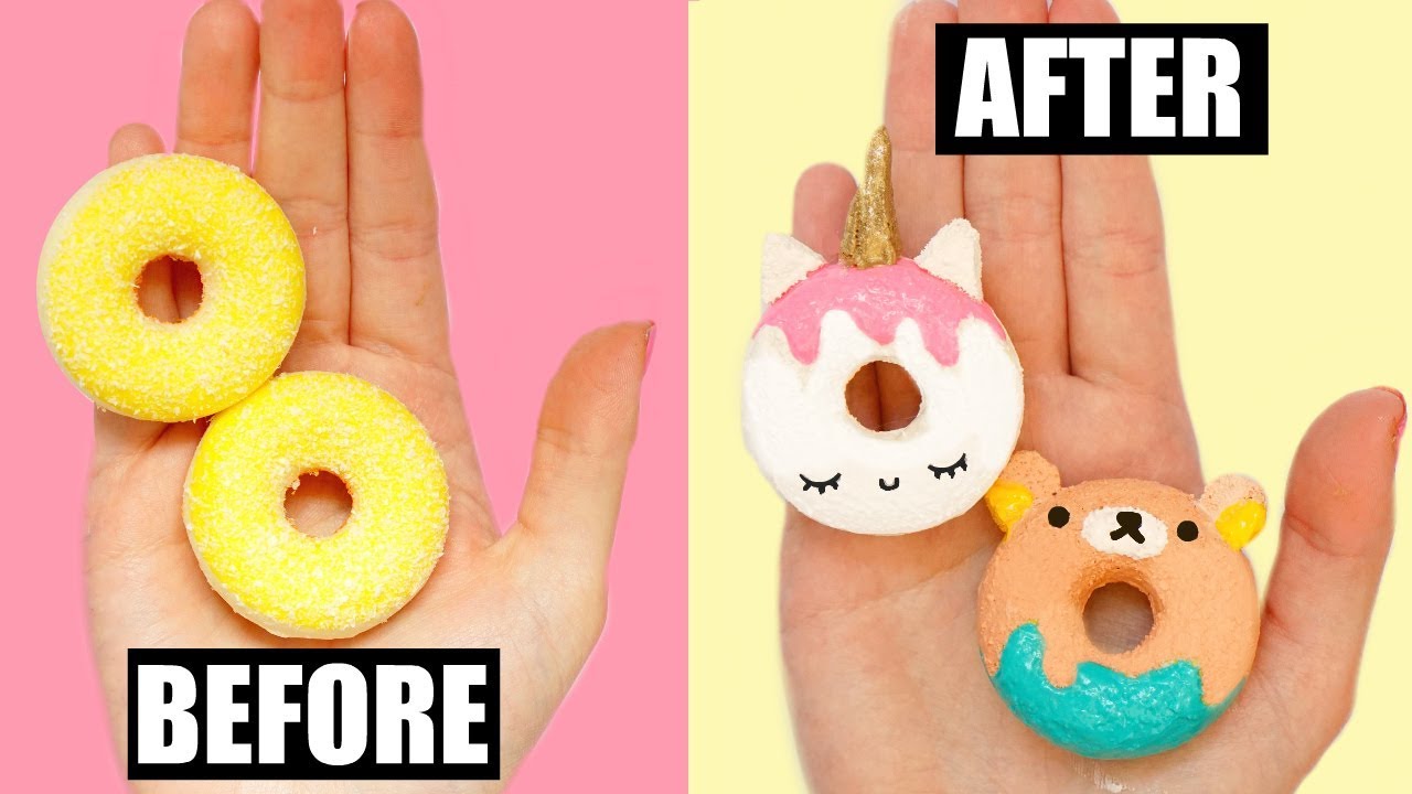 REDECORATING SQUISHIES #1 - YouTube