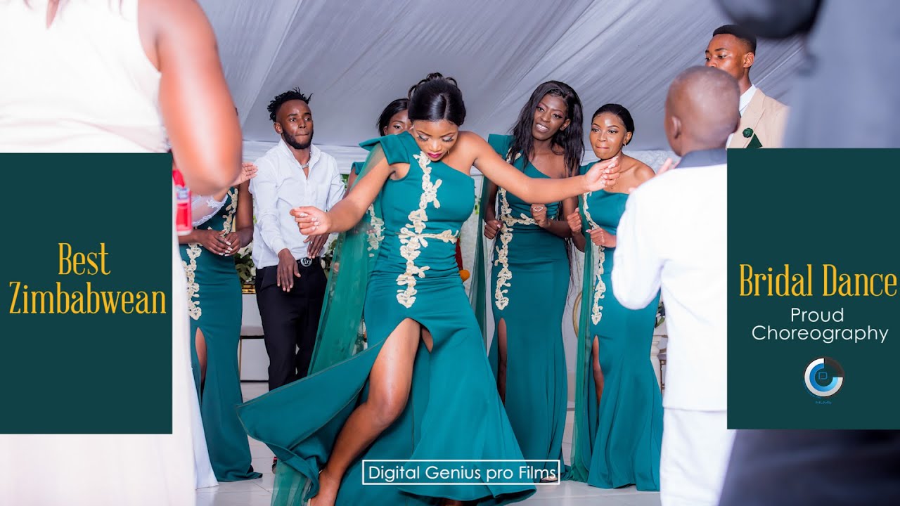 BEST ZIMBABWEAN BRIDAL DANCE terry + josphat - YouTube