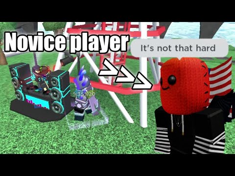 When Novice player guides you how to use Accelerator in TDS (ROBLOX ...