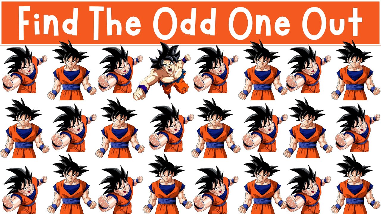 Find The Odd One Out: Dragon Ball Z - YouTube
