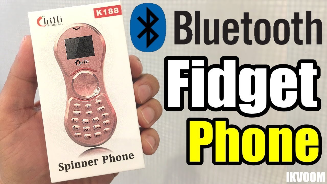 Fidget Spinner Phone Review And Fidget Spinner Phone Unboxing - YouTube