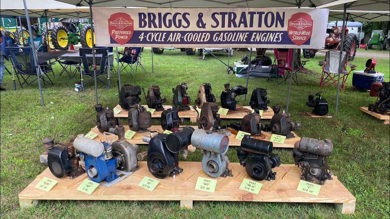 Briggs & Stratton Small Engine Display | National Pike Steam Show 2024 ...