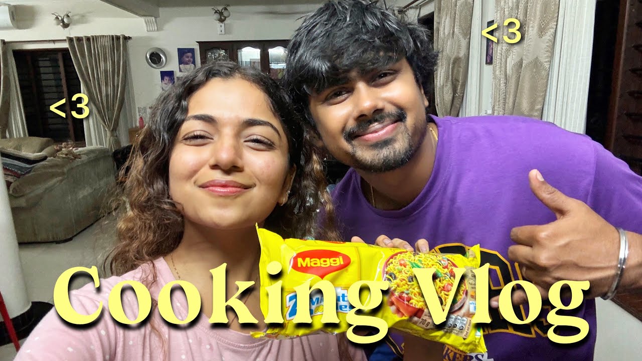 Cooking Vlog🤌🏻| Hansika Krishna | Aswin Ganesh - YouTube