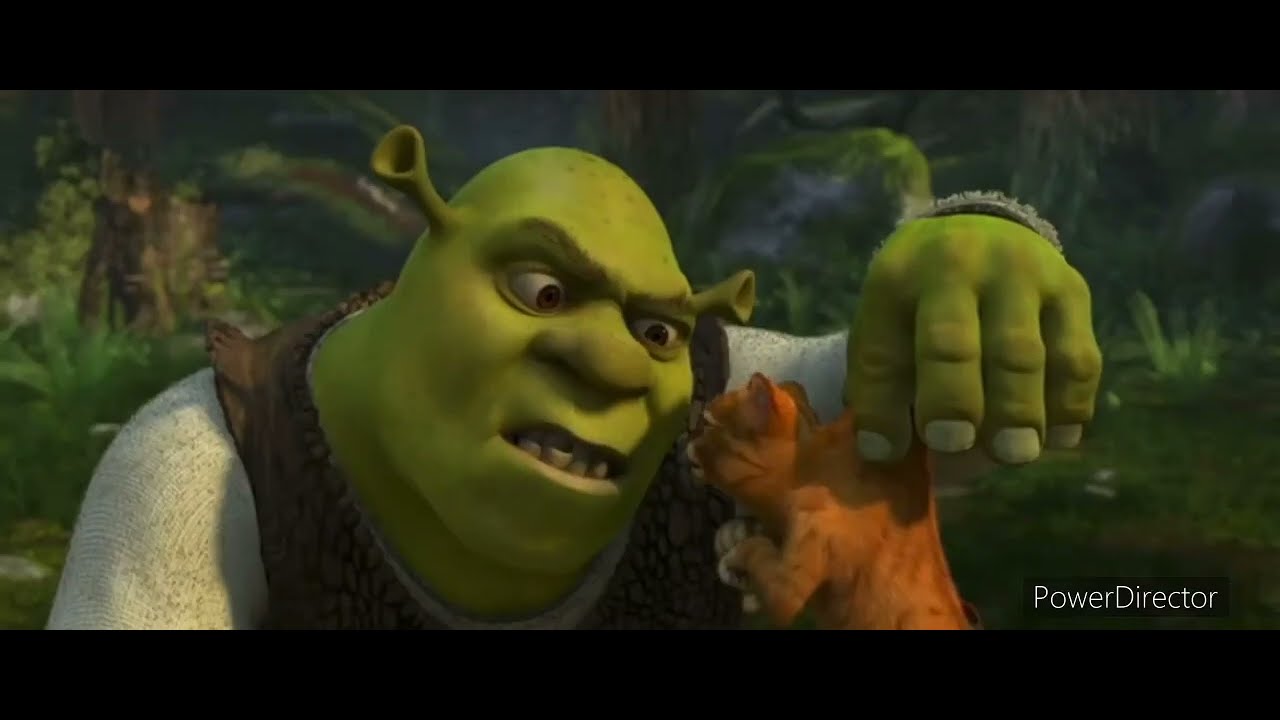Shrek 2 Puss in Boots crossover - YouTube