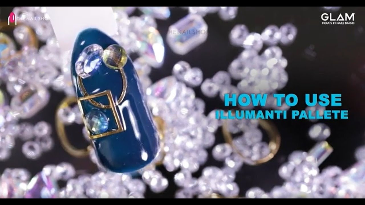 How to use Glam Illuminati Palette | The Nail Shop - YouTube