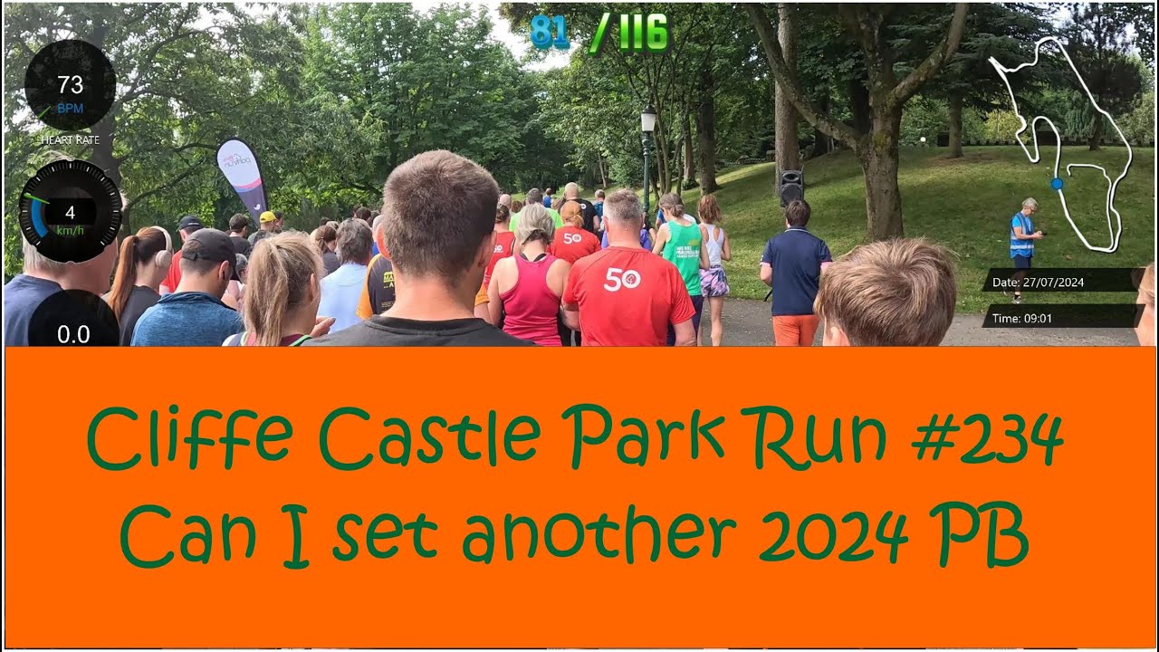 Cliffe Castle Park Run #234 Full Run - YouTube
