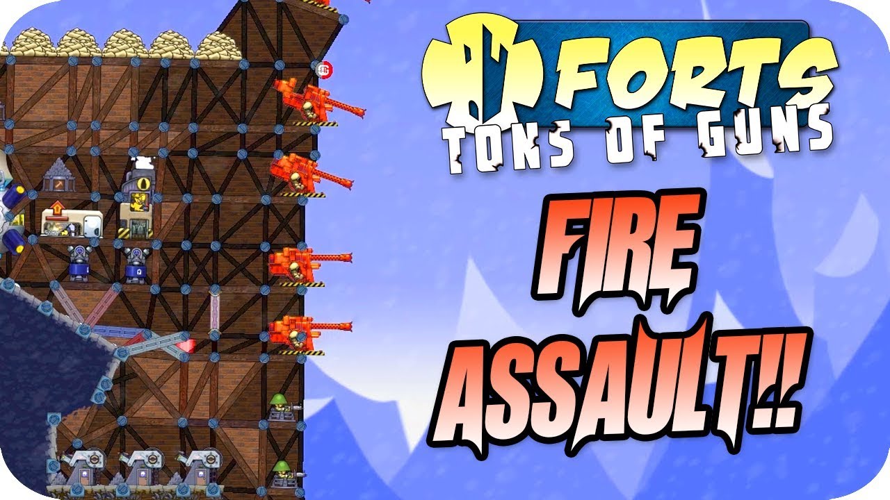HellFire Assault Cannons Forts Multiplayer Gameplay - YouTube