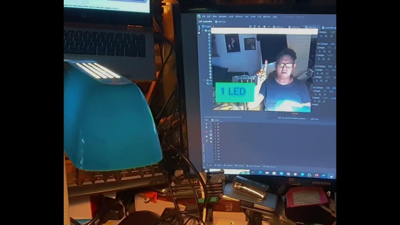 Controlling relay switches with Arduino using Pyfirmata and Mediapipe - YouTube