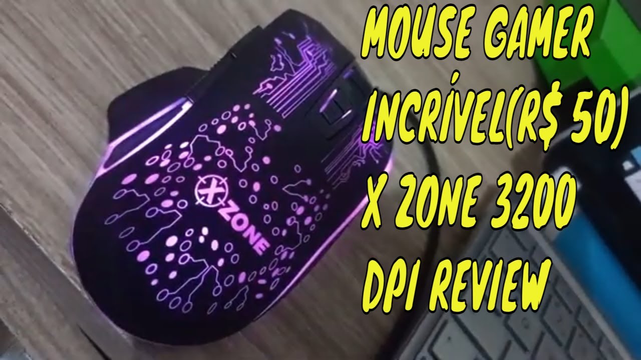 MOUSE GAMER X ZONE - YouTube