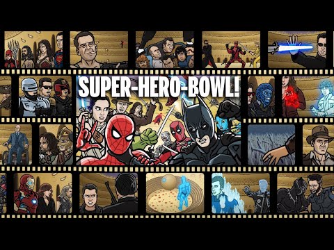 SUPER HERO BOWL - The Complete Character Guide