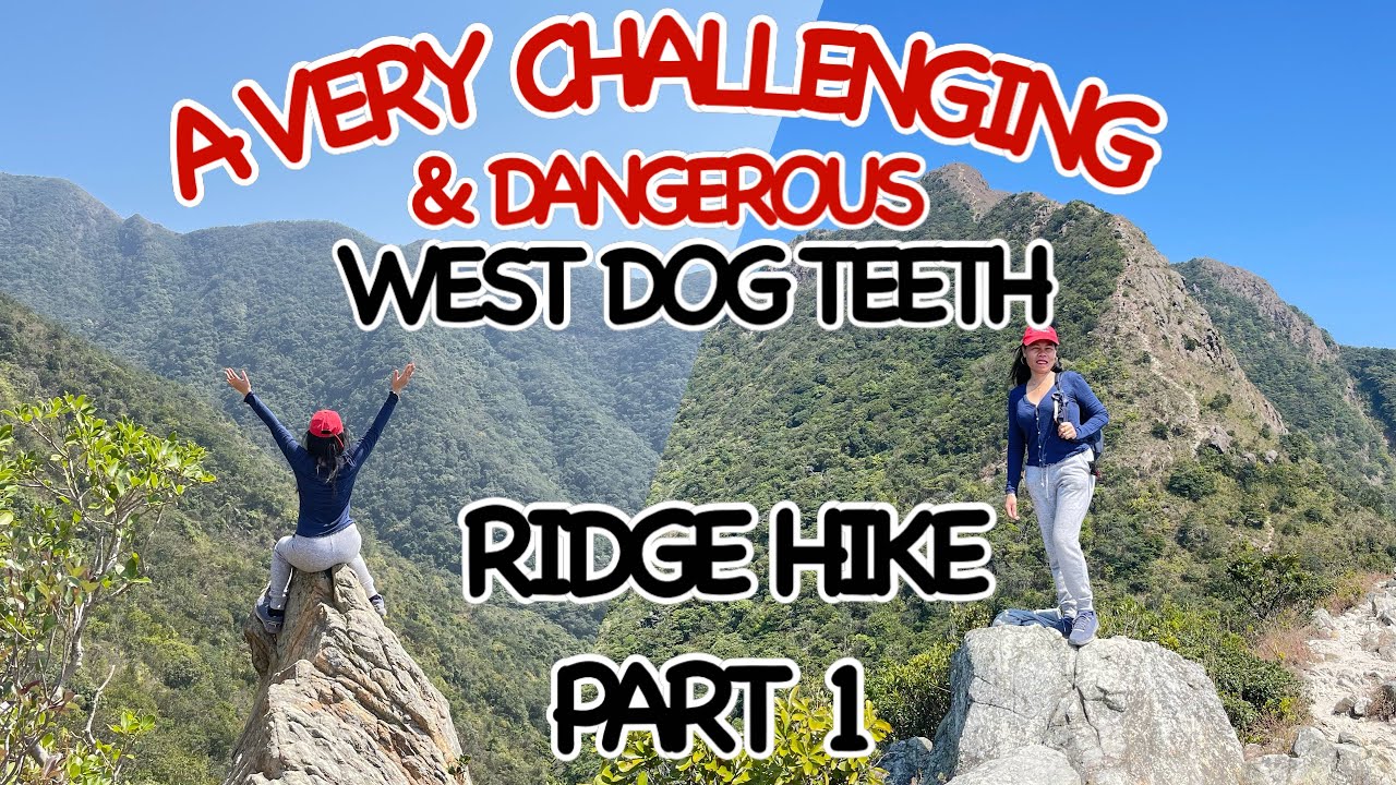 A VERY CHALLENGING & DANGEROUS WEST DOG TEETH RIDGE HIKE //HOW TO GET ...
