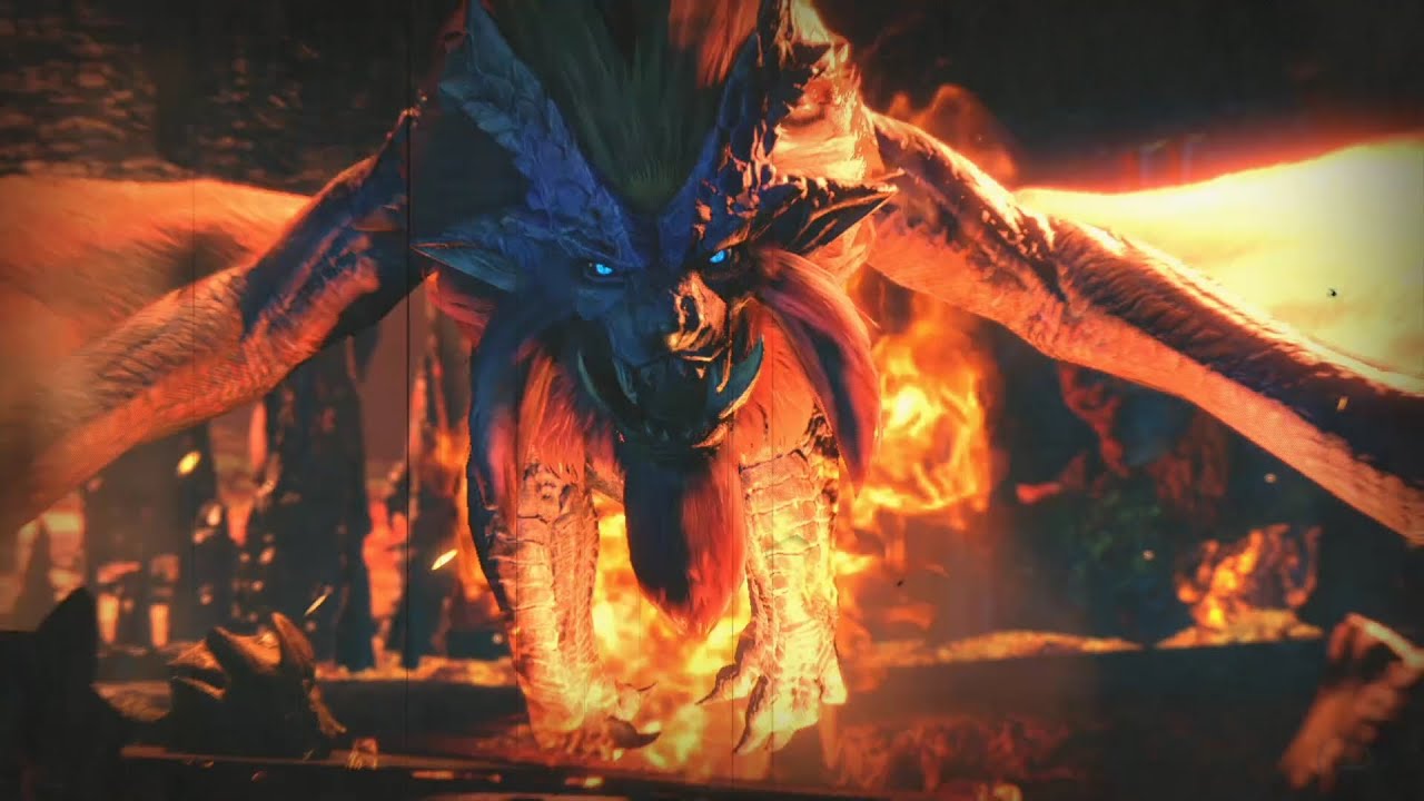 Monster Hunter Rise - Teostra Ecology Cutscene - YouTube