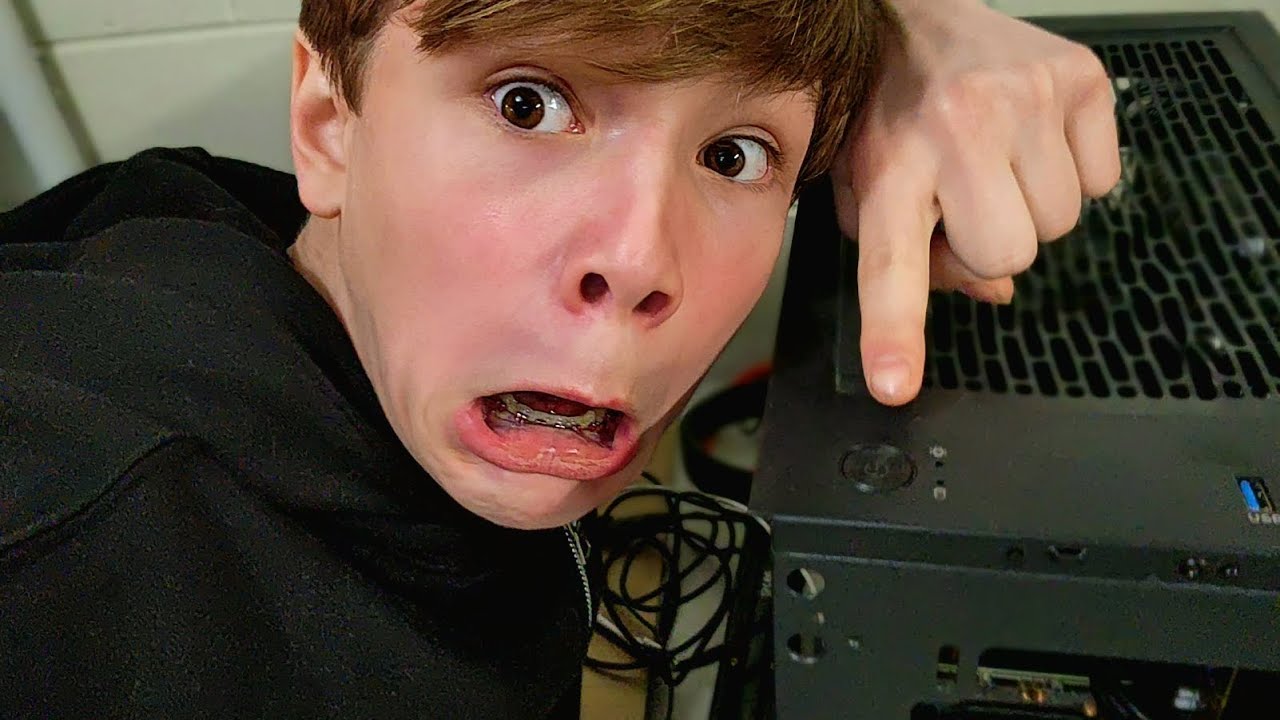 HOW TO TURN ON A COMPUTER!!! - YouTube