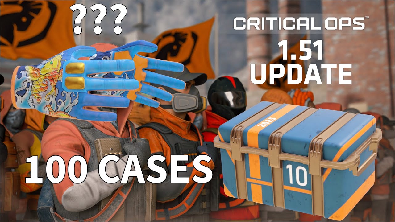 OPENING 100 Critical Ops 10th anniversary cases | Critical Ops 1.51 ...