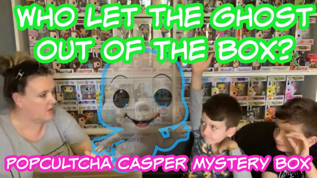Popcultcha Glow in the Dark Casper mystery box - YouTube