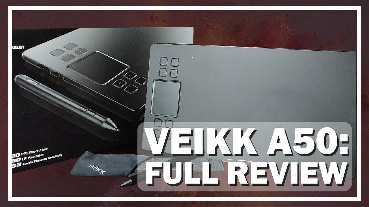 Veikk A50 Full Review - Suitable for beginners? - YouTube