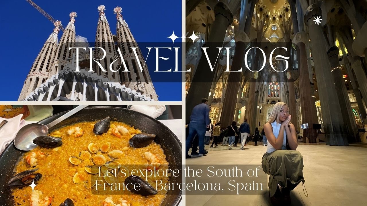 South of France x Barcelona VLOG | Cleopatra Lee - YouTube