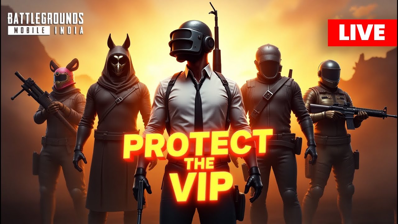 BGMI Protect the VIP Challenge – Can We Keep Them Alive? - YouTube