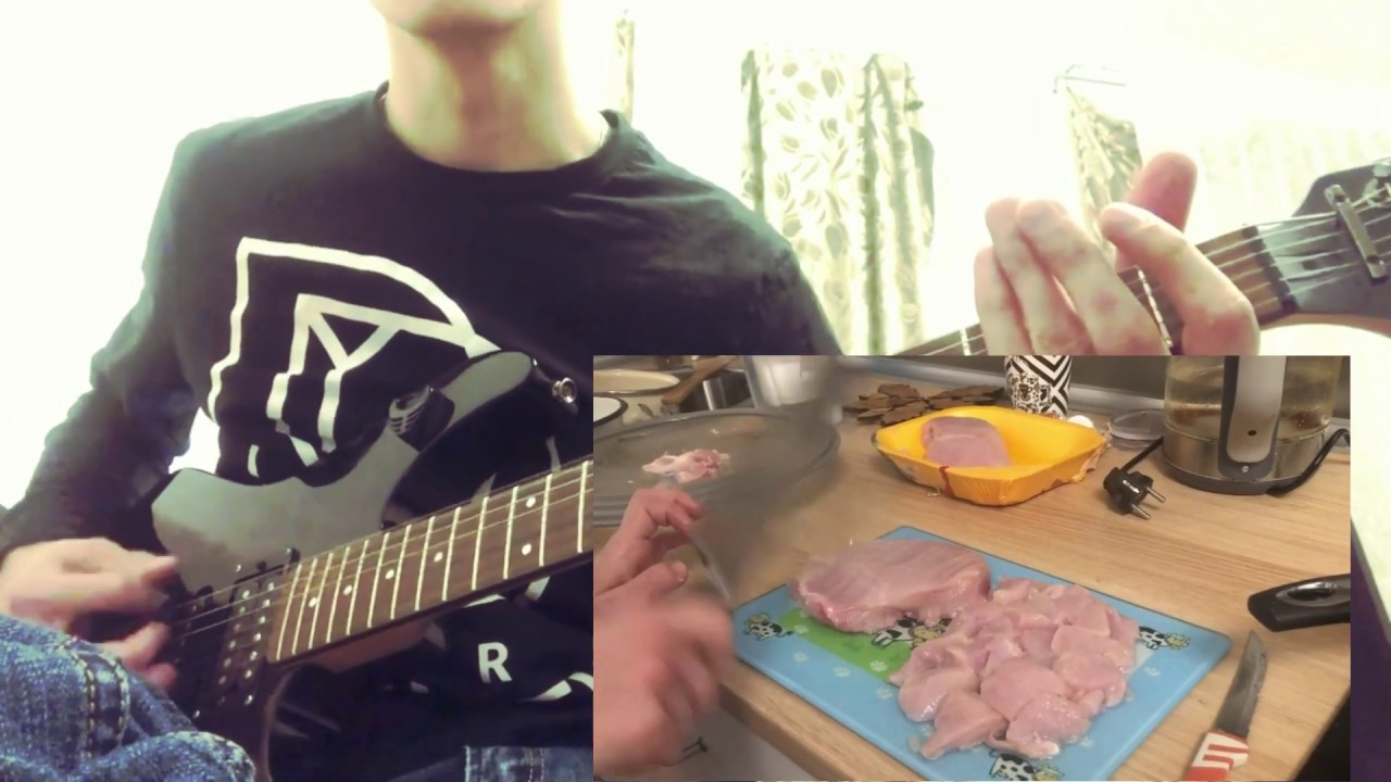 MY METAL GIRL COOKS CHICKEN COVER SLAYER ANGEL OF DEATH | TRIBUTE FOR ...