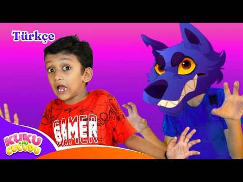 Büyük Gri Kurt Git Uzaklara! 🐺 | Eğlenceli Türkçe Çocuk Şarkısı - Kuku ve Cucudu