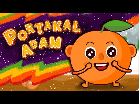Portakal Adam | Eğlenceli Bebek ve Çocuk Şarkısı | Çizgi Film | Tatlış Tavşan