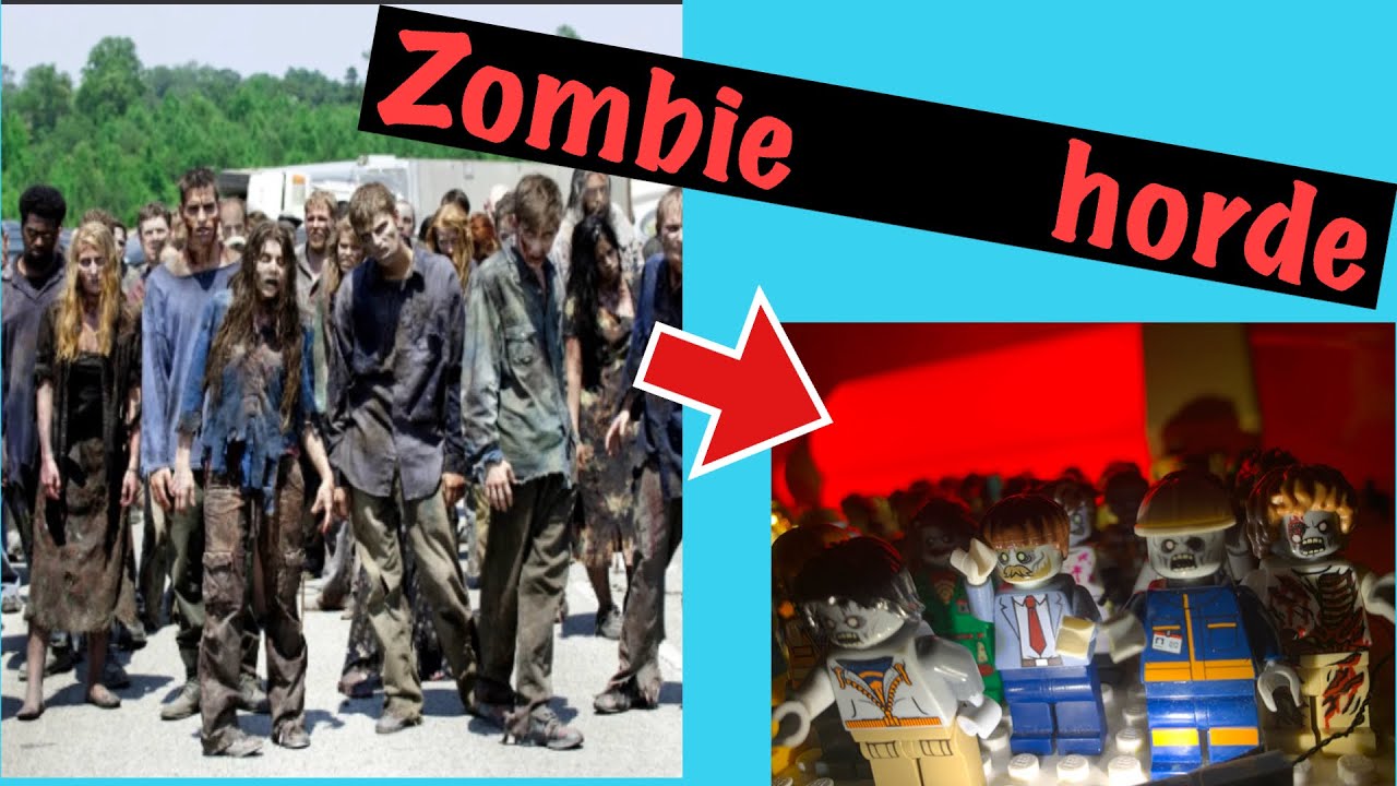 I MADE A LEGO ZOMBIE HORDE/HAUL - YouTube