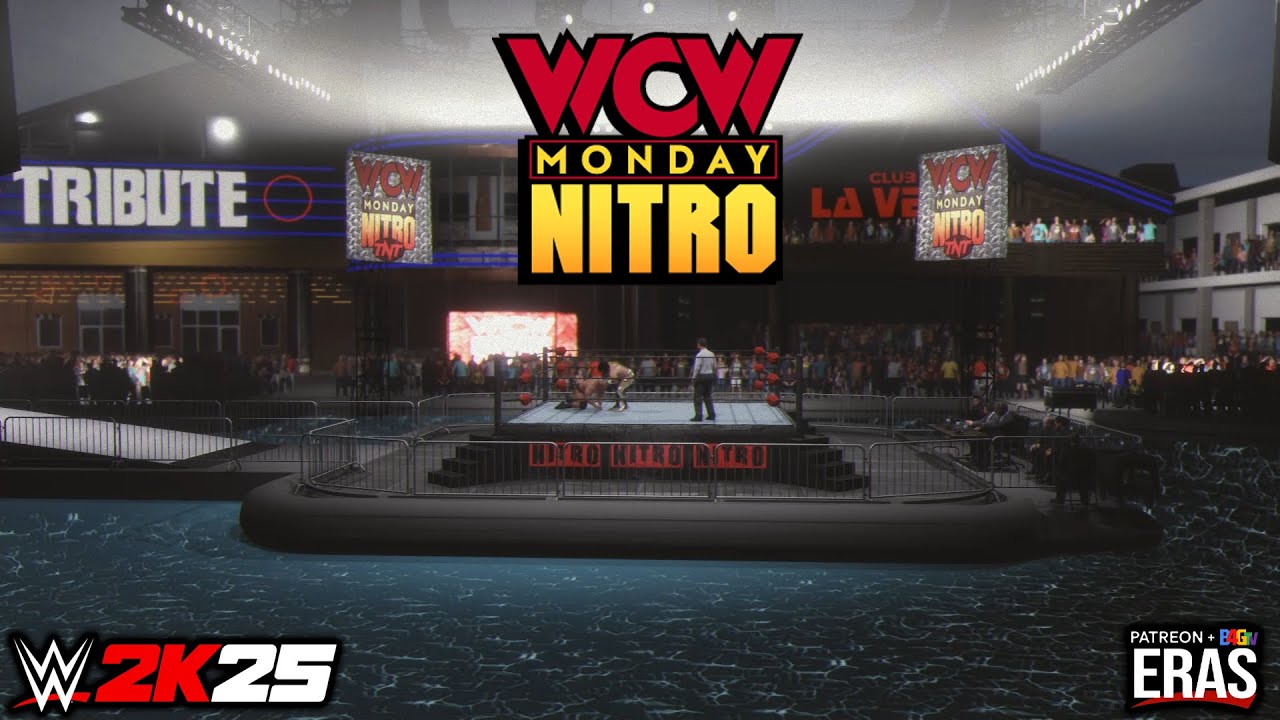 WCW NITRO '97 SPRING BREAK Arena Mod | ERAS 2K25 - YouTube