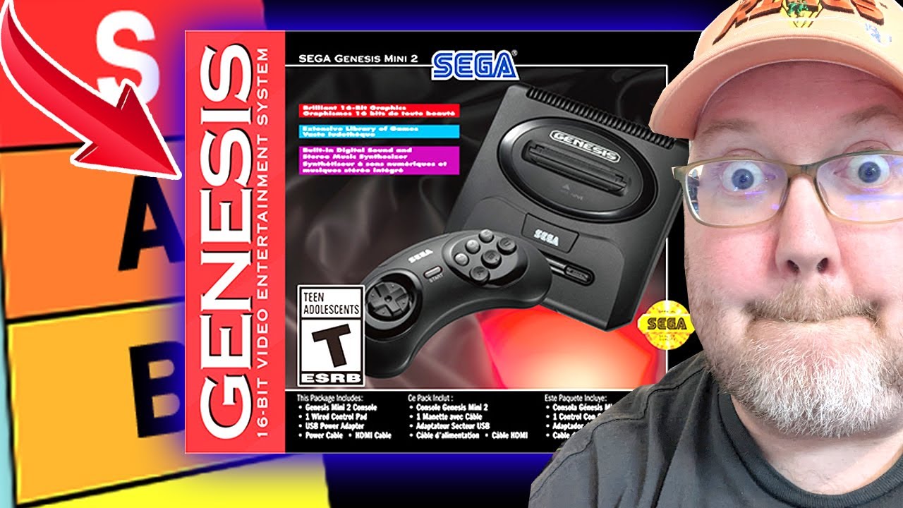 Genesis Mini 2! I Ranked All 23 Announced Games - YouTube