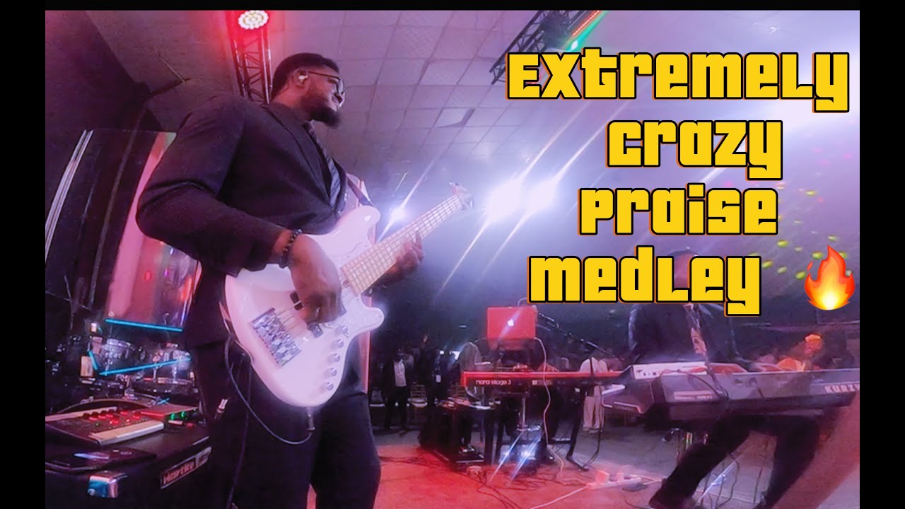 EXTREMELY CRAZY 4/4 PRAISE MEDLEY 🔥 LIGHT NATION | BAND CAM ...
