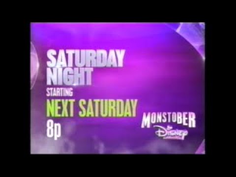 Disney Channel's Monstober Saturday Night Promo (10/04/2014) - YouTube