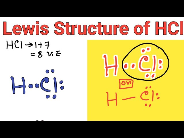 Hcl Lewis Structure