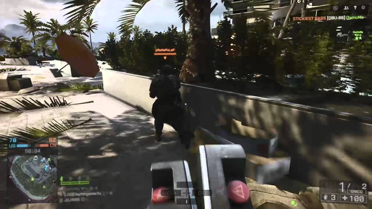 Battlefield 4 - BF4 Defibrillator kill - YouTube