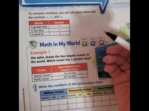 My Math 5th grade, Chapter 1, Lesson 2 solutions - YouTube