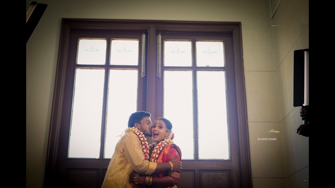 ARAVINTH WEDS ABARNA FIRST DAY TEASER SRI VADIVU DESIGNS 9442223249 ...