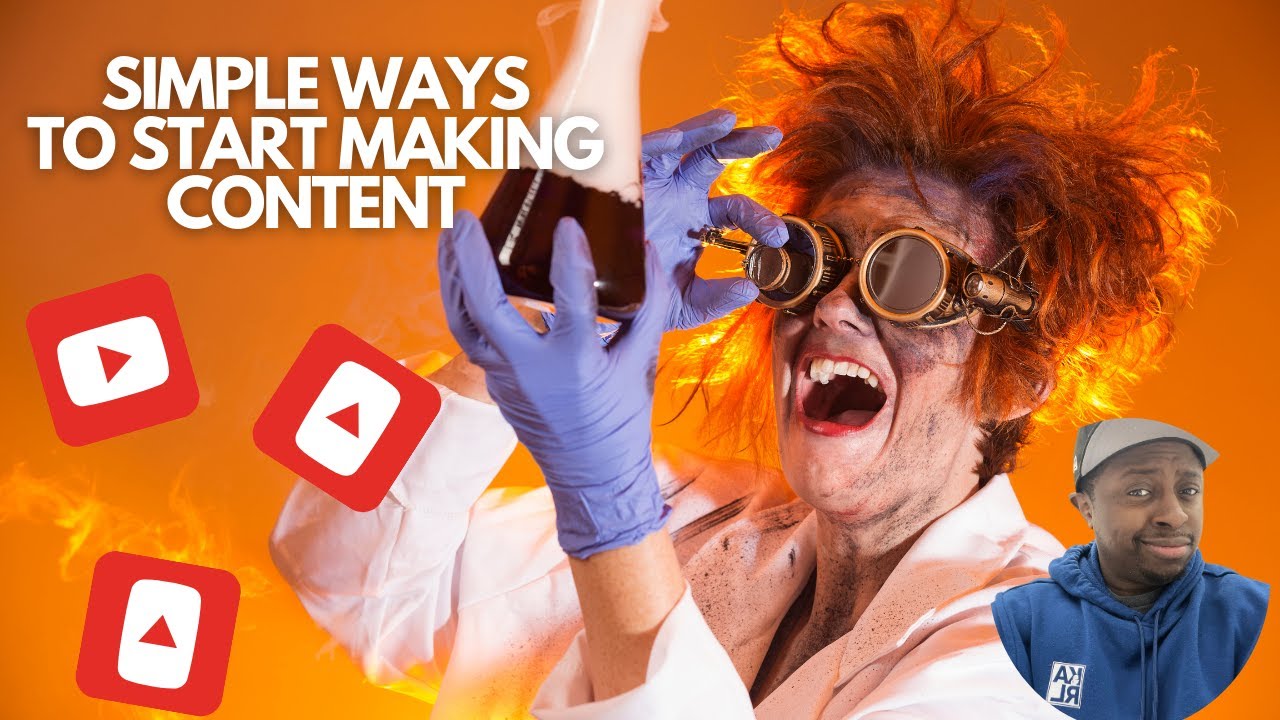 Easy way to start making content/ Content Made Simple - YouTube