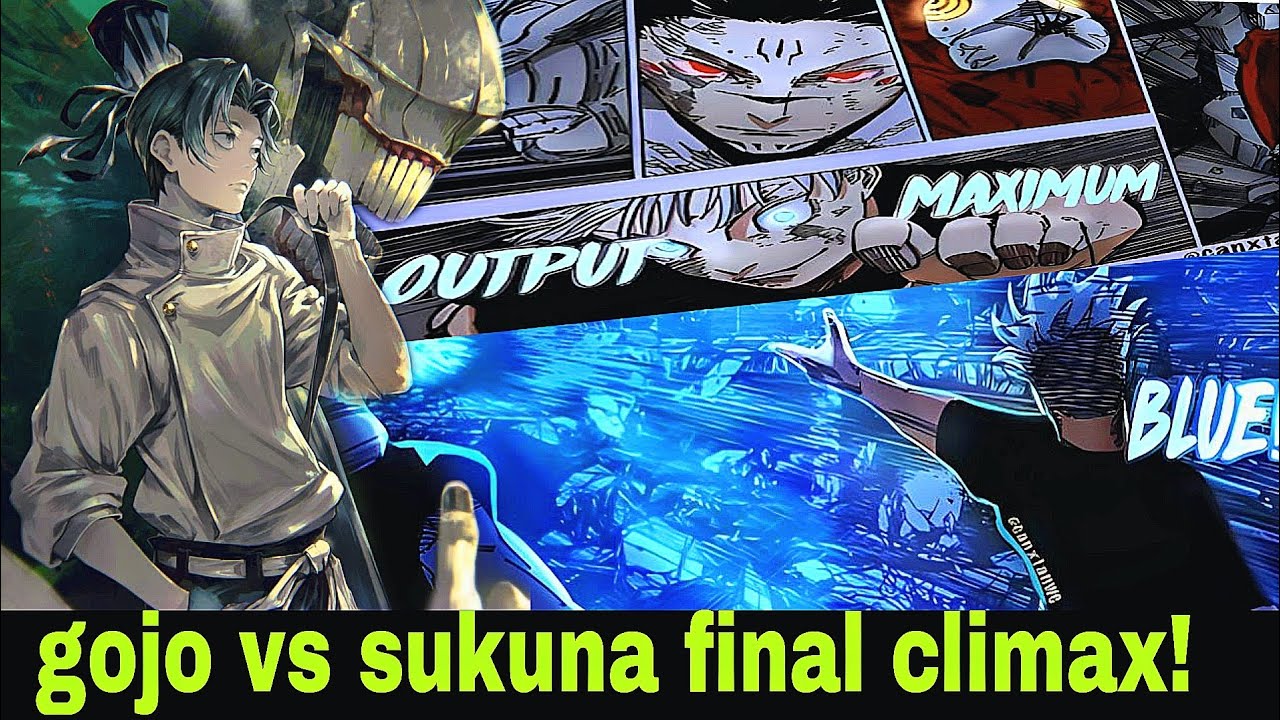 Gojo use hollow purple technique.| Jujutsu kisan manga chapter 234 ...